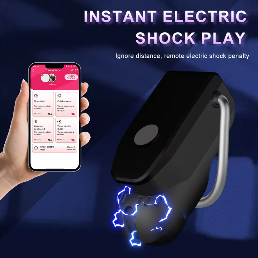 Cellmate 3 App Remote Electric Shock Chastity Cage for Men – SpikedChastity