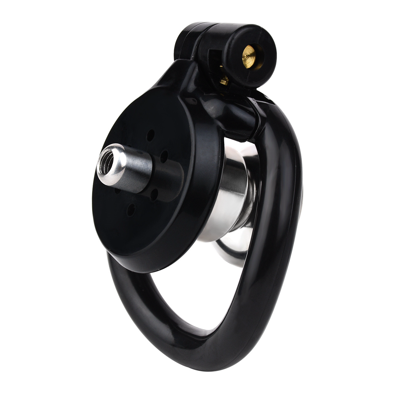 Flat Chastity Cage with Detachable Inverted Plug Negative Cockcage for ...