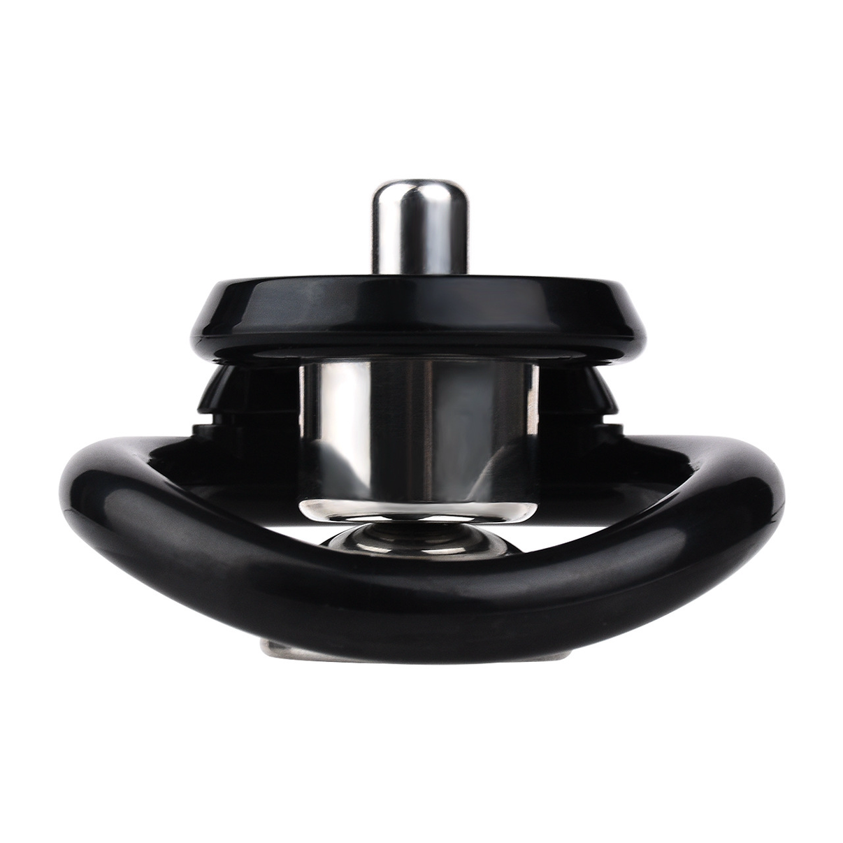 Flat Chastity Cage with Detachable Inverted Plug Negative Cockcage for ...