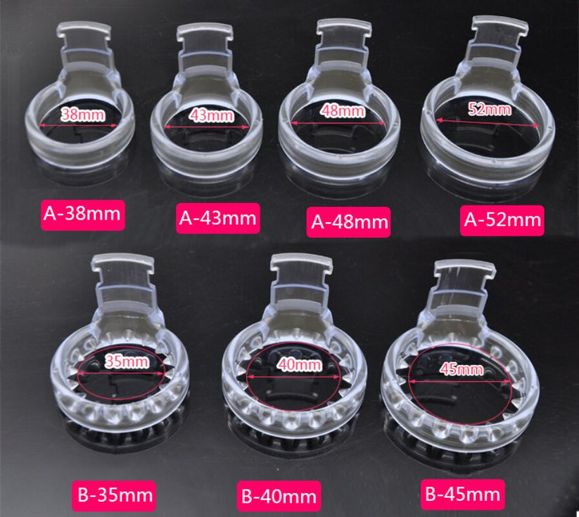 Natural Resin 3D Printed Chastity Cage with Spiked Ring Best Male ...