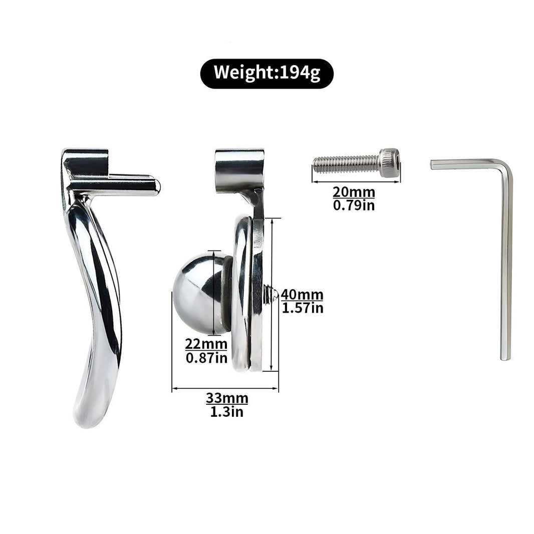 Shop the Latest Inverted Chastity Cages - SpikedChastity