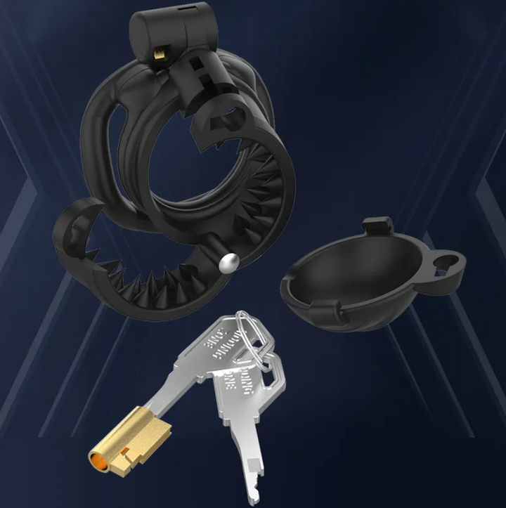 Lock Him Up After a Mistake – With Extra Spikes – SpikedChastity